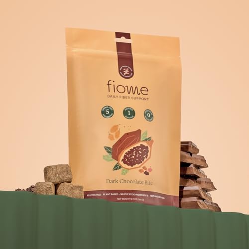 healthy dark chocolate fiber option