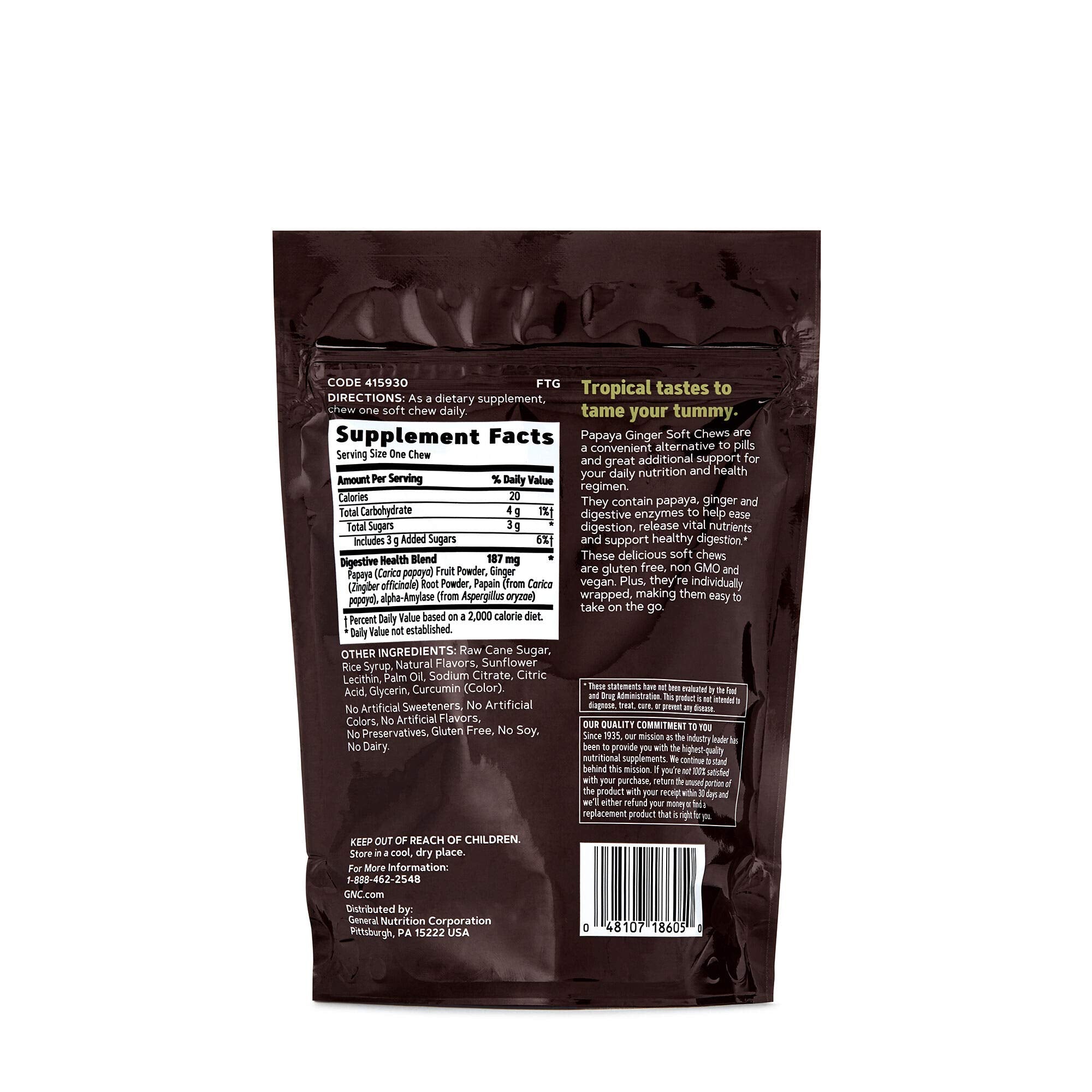 healthy digestion with ginger chews