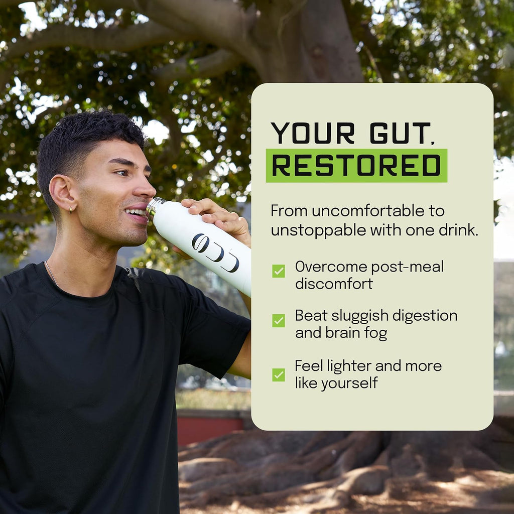 Healthy digestive drink with probiotics