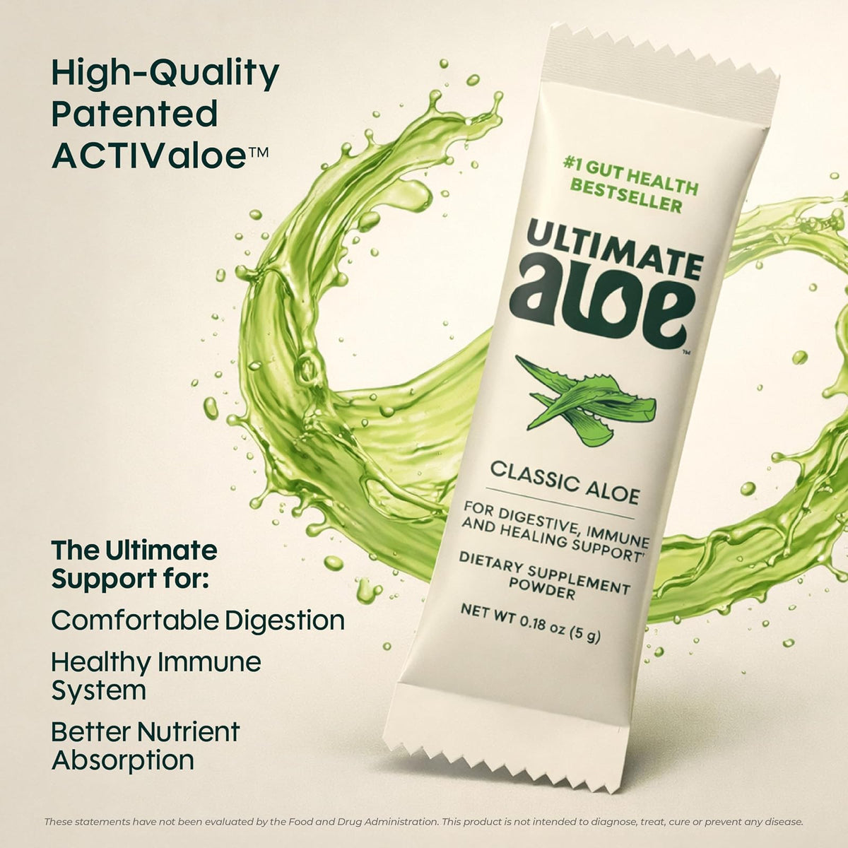 Healthy digestive support Aloe Powder