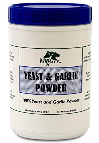 Healthy dog supplement with garlic