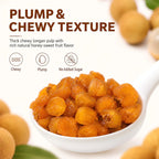 healthy dried longan for energy
