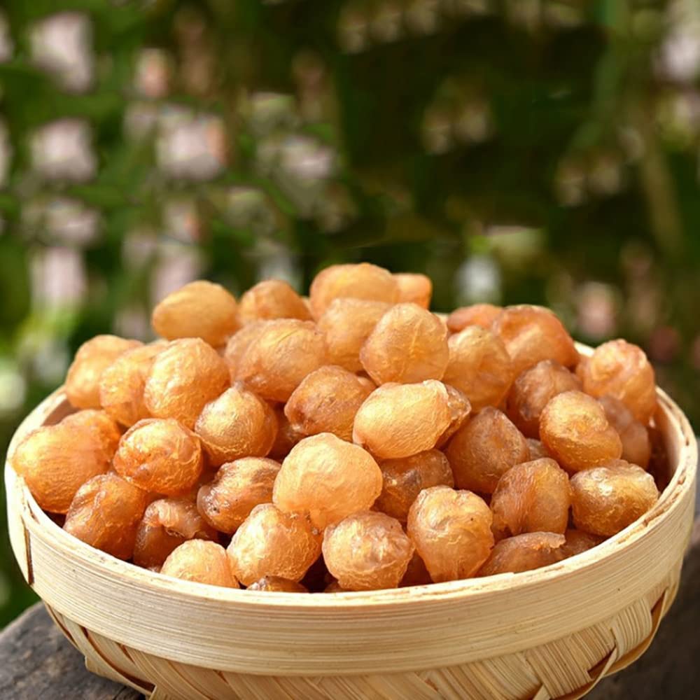 healthy dried longan for snacking