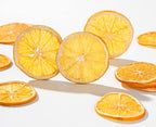healthy dried orange slices snack