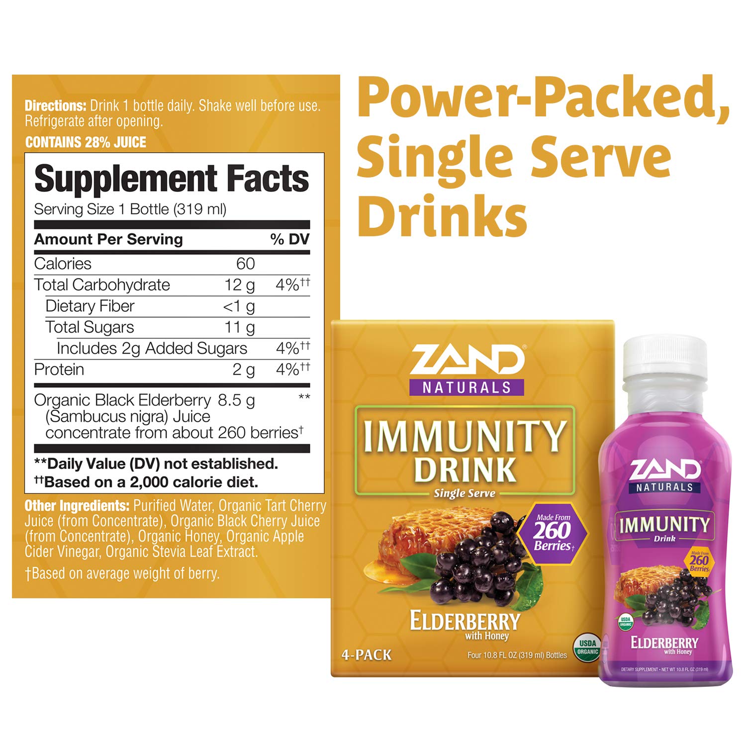 healthy elderberry beverage option