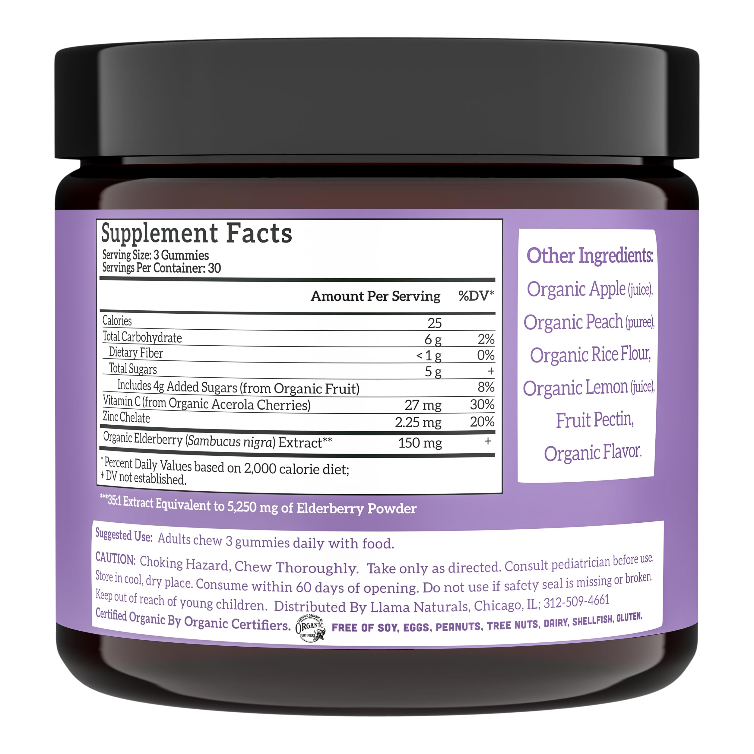 healthy elderberry gummies for immune health