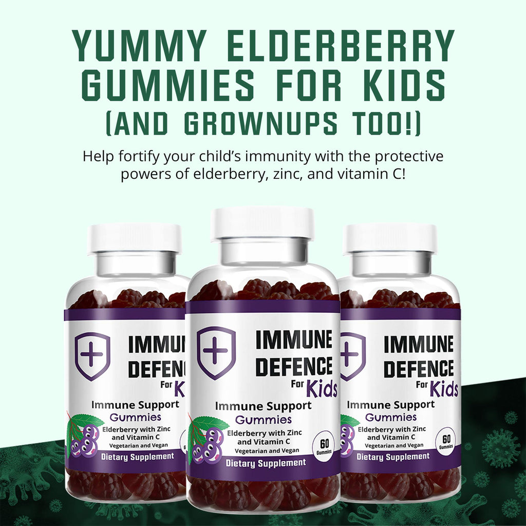 healthy elderberry gummies with vitamin C