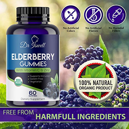 healthy elderberry gummy option for adults