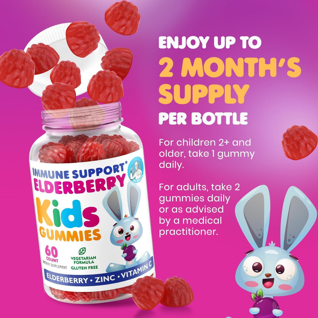 healthy elderberry gummy snack option