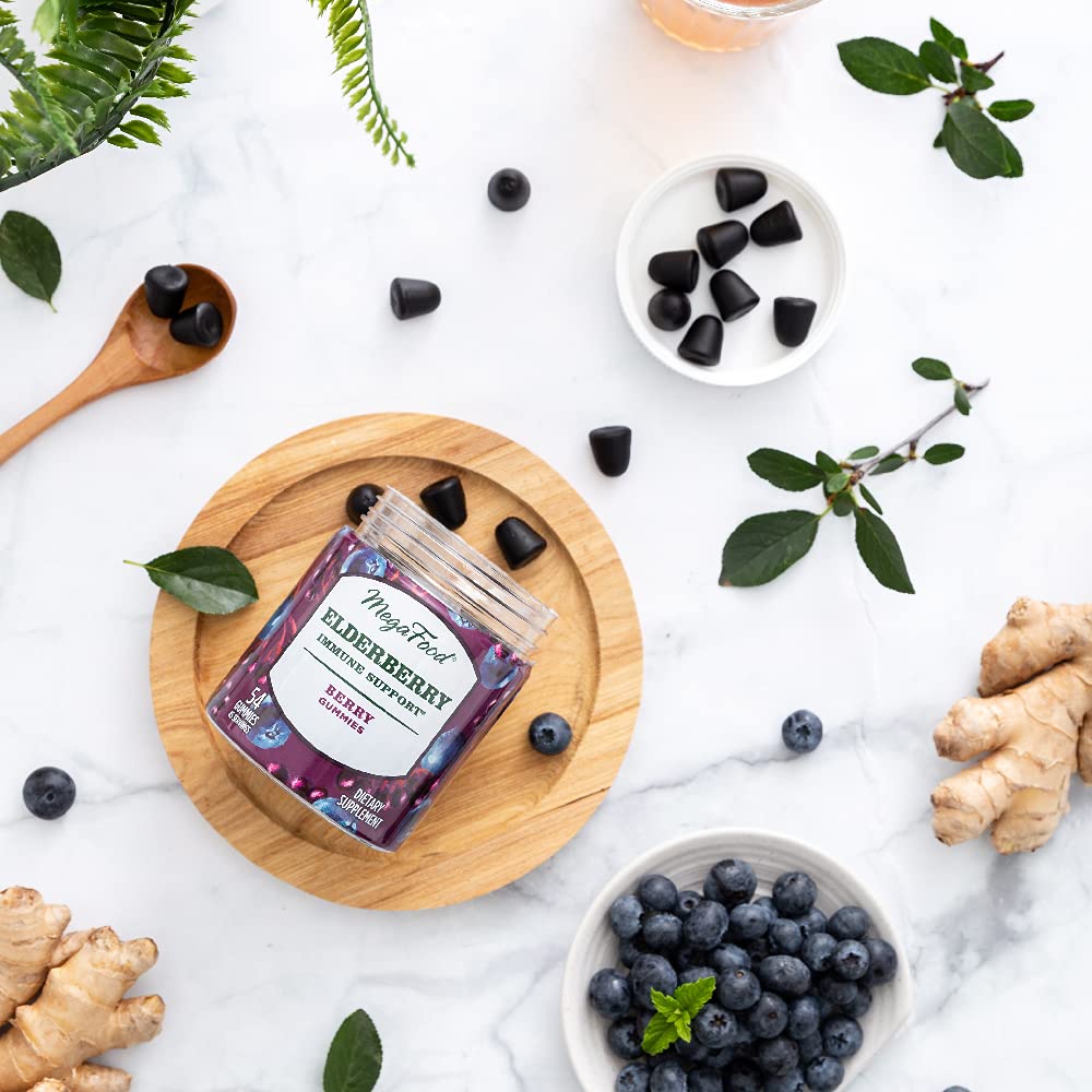 healthy elderberry gummy snack option