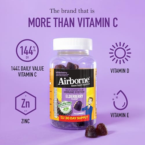 Healthy elderberry gummy snack option