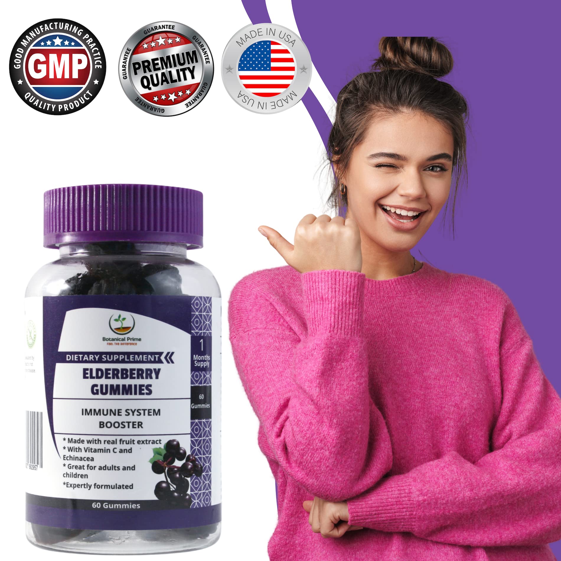 healthy elderberry gummy snacks for teens