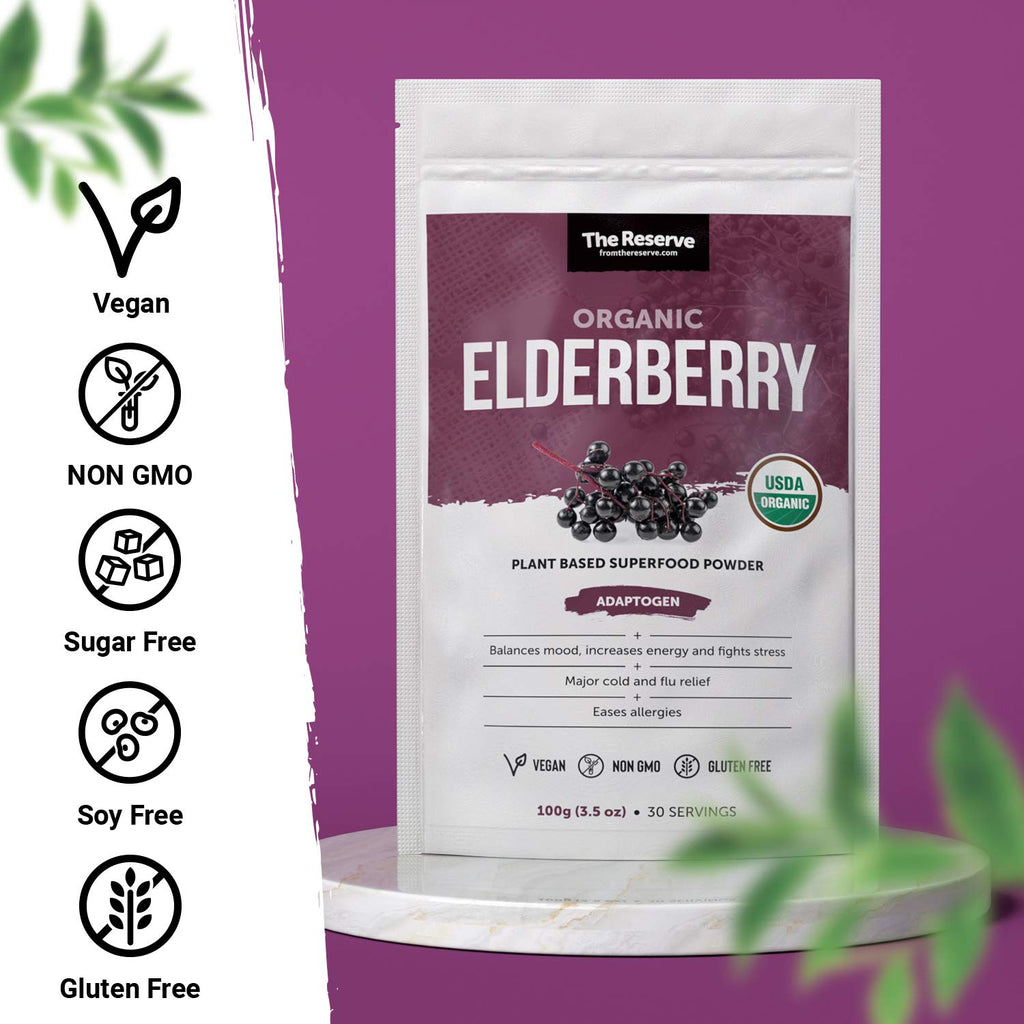 healthy elderberry powder for kids