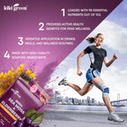 healthy elderberry powder for smoothies