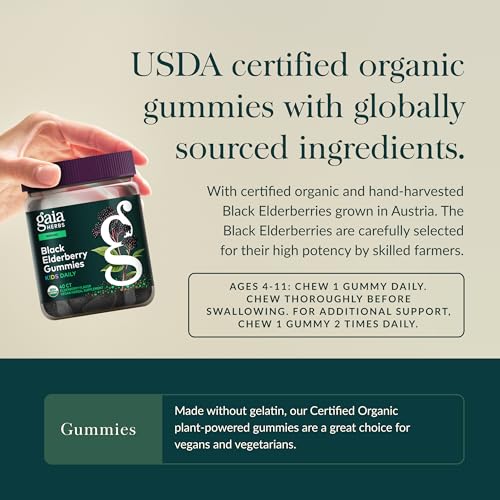 healthy elderberry snack for children
