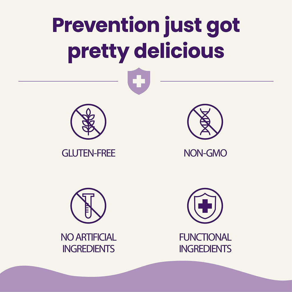 healthy elderberry sparkling water pack