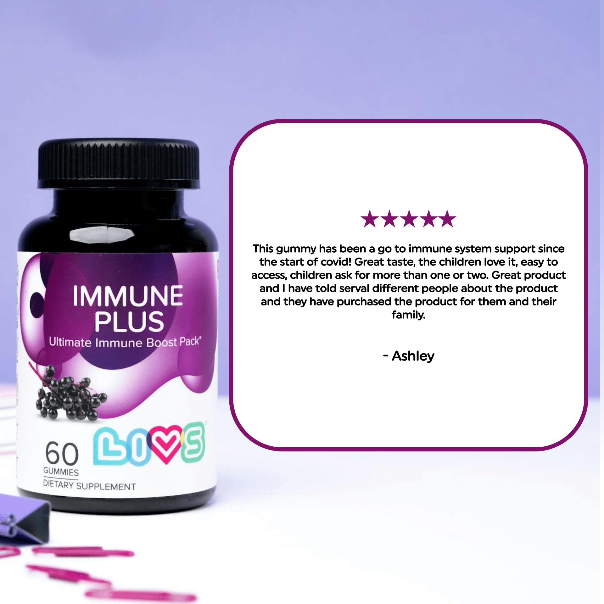 healthy elderberry supplement for families