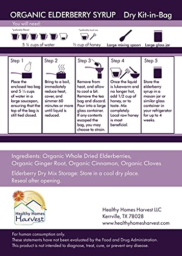 healthy elderberry syrup alternative