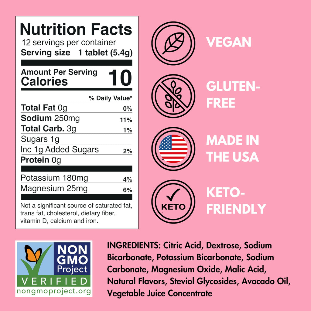 Healthy electrolyte option for families