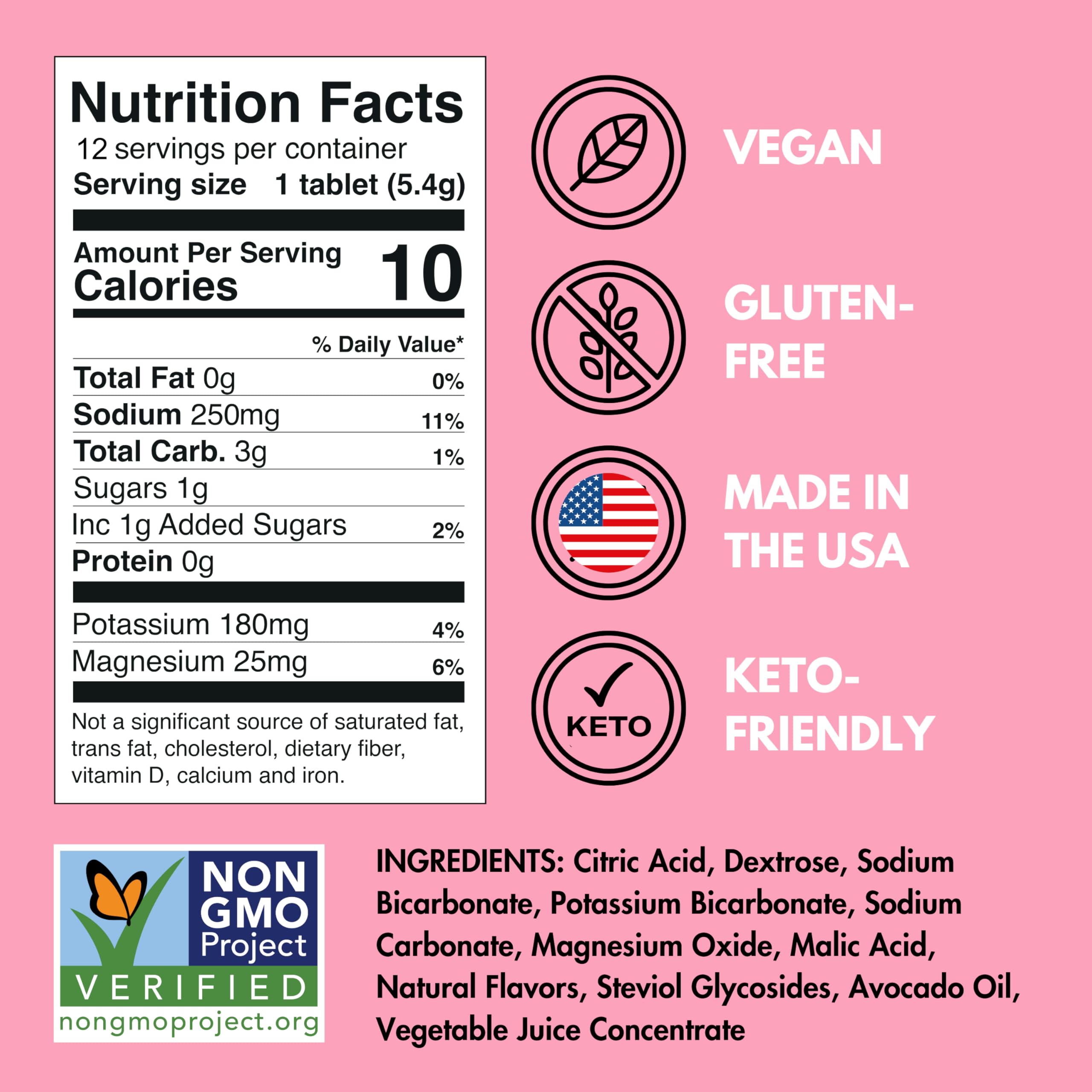 Healthy electrolyte option for families