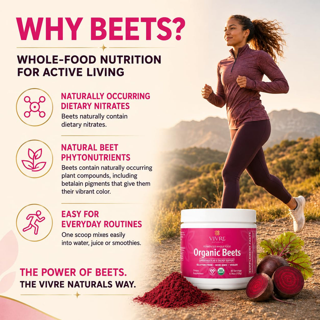 healthy energy boost beet powder