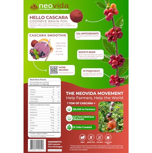 healthy energy boost from cascara