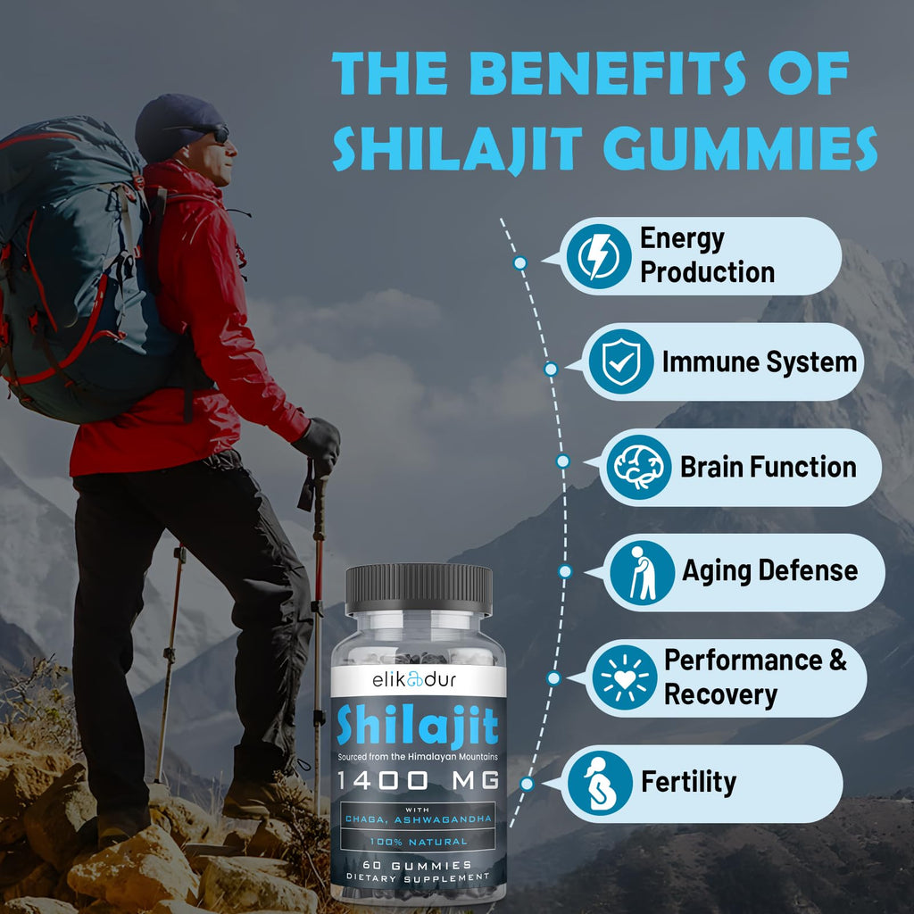 Healthy energy boost from Shilajit