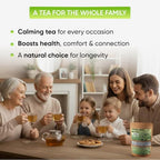 Healthy energy boost herbal tea
