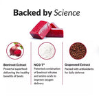 healthy energy boost with beet root