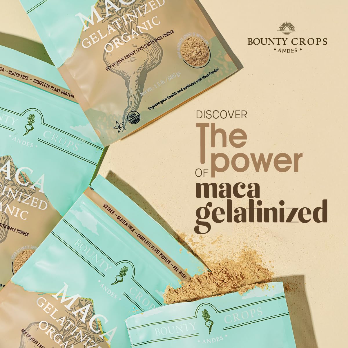 healthy energy boost with maca powder