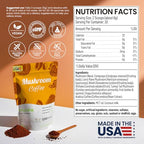 Healthy energy boost with mushrooms