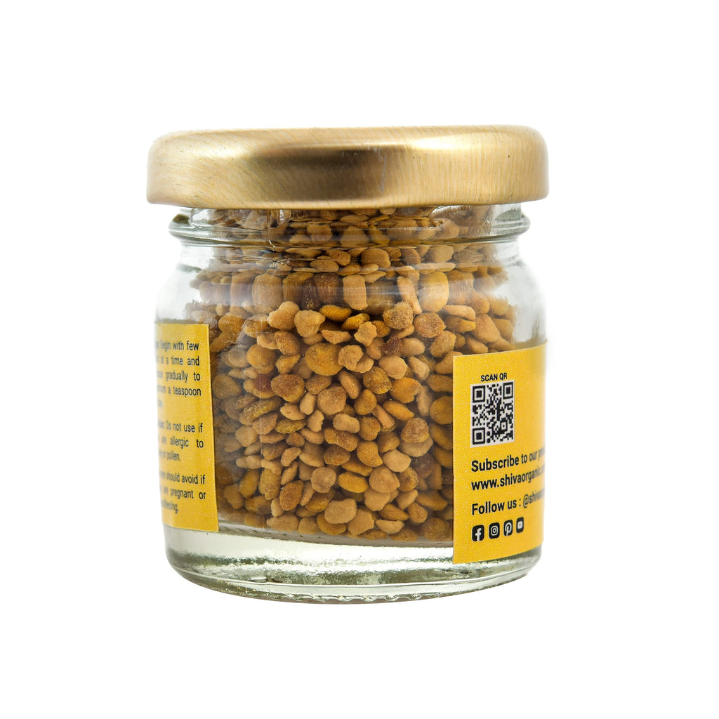 healthy energy boost with pollen