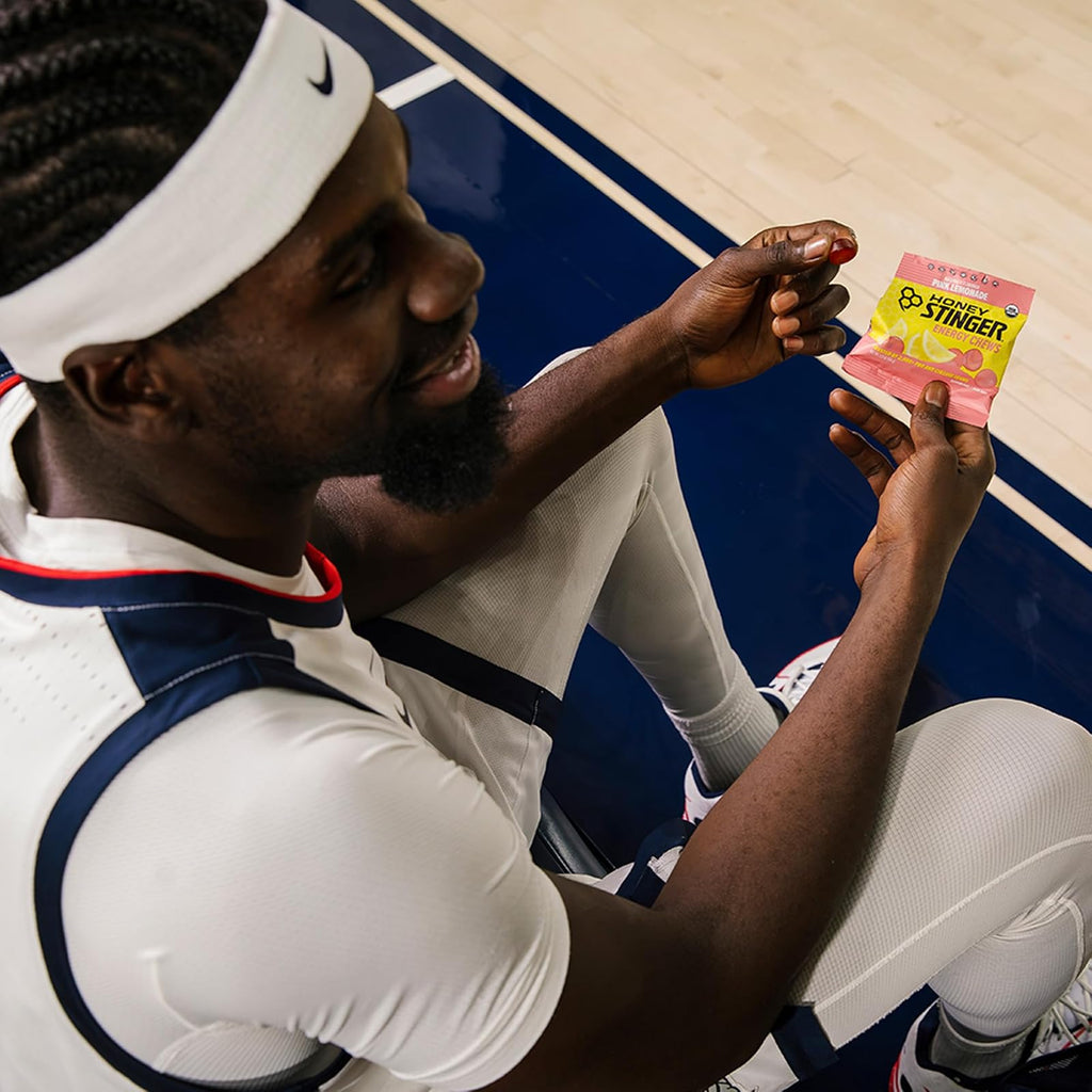 Healthy energy chews for active lifestyles