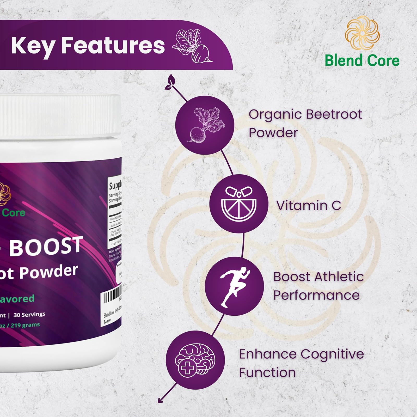 healthy energy drink mix powder