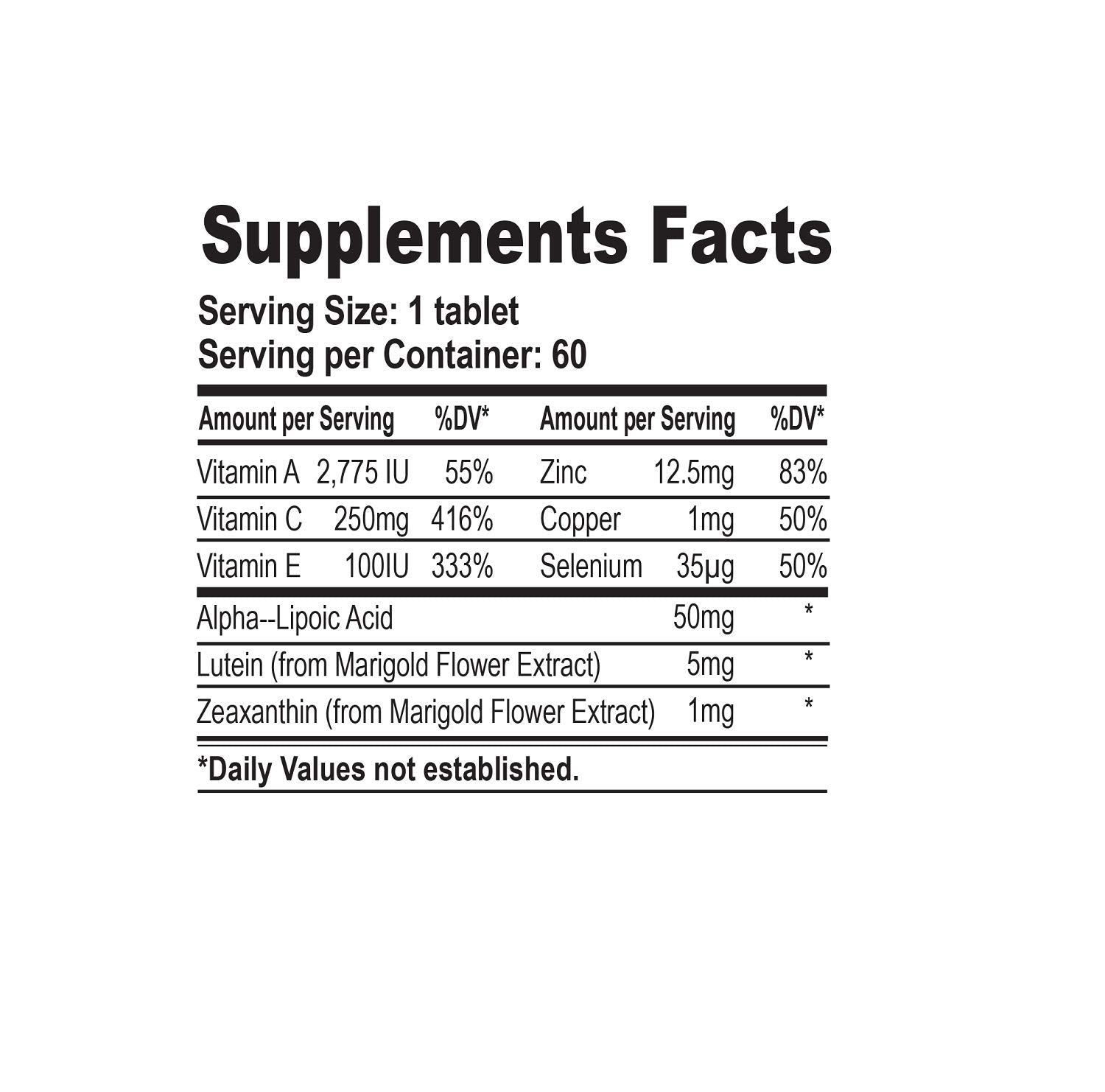 healthy eyes vitamin blend