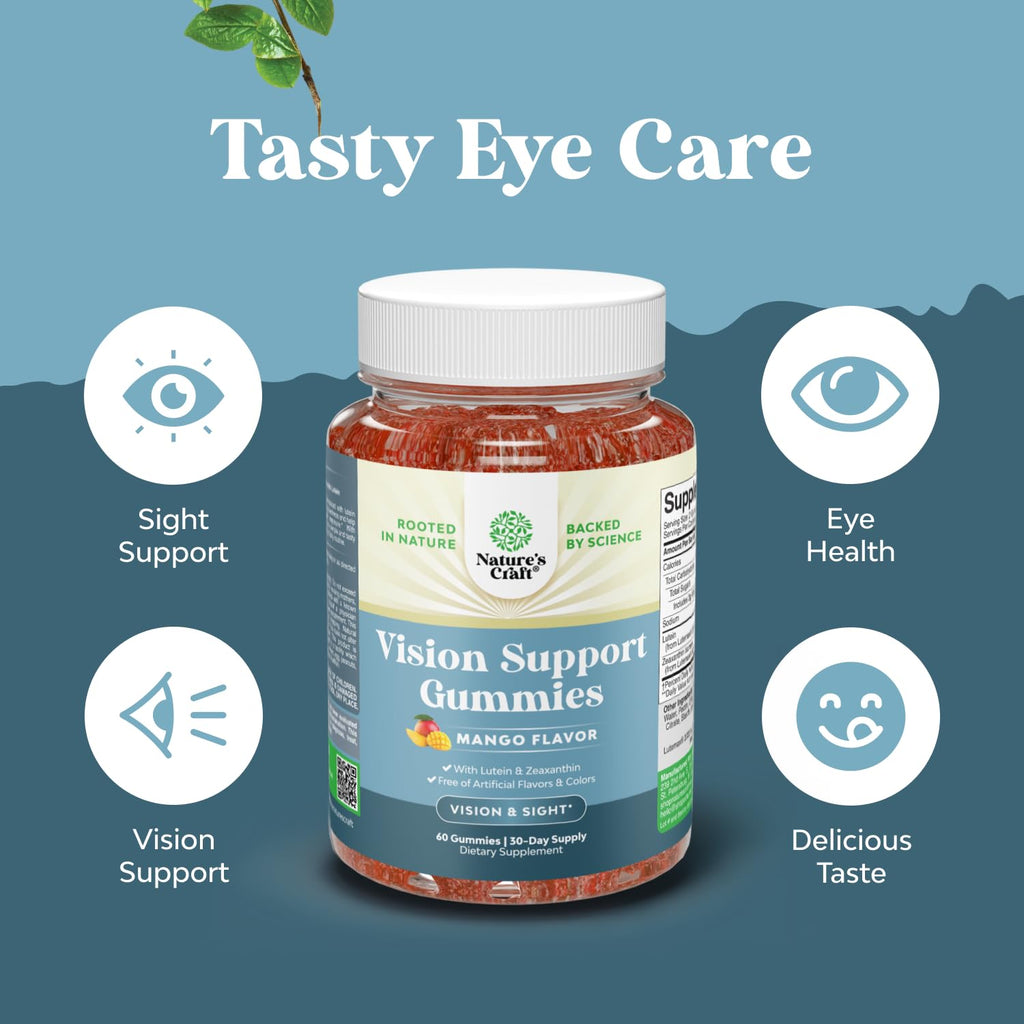 Healthy eyes with lutein and zeaxanthin