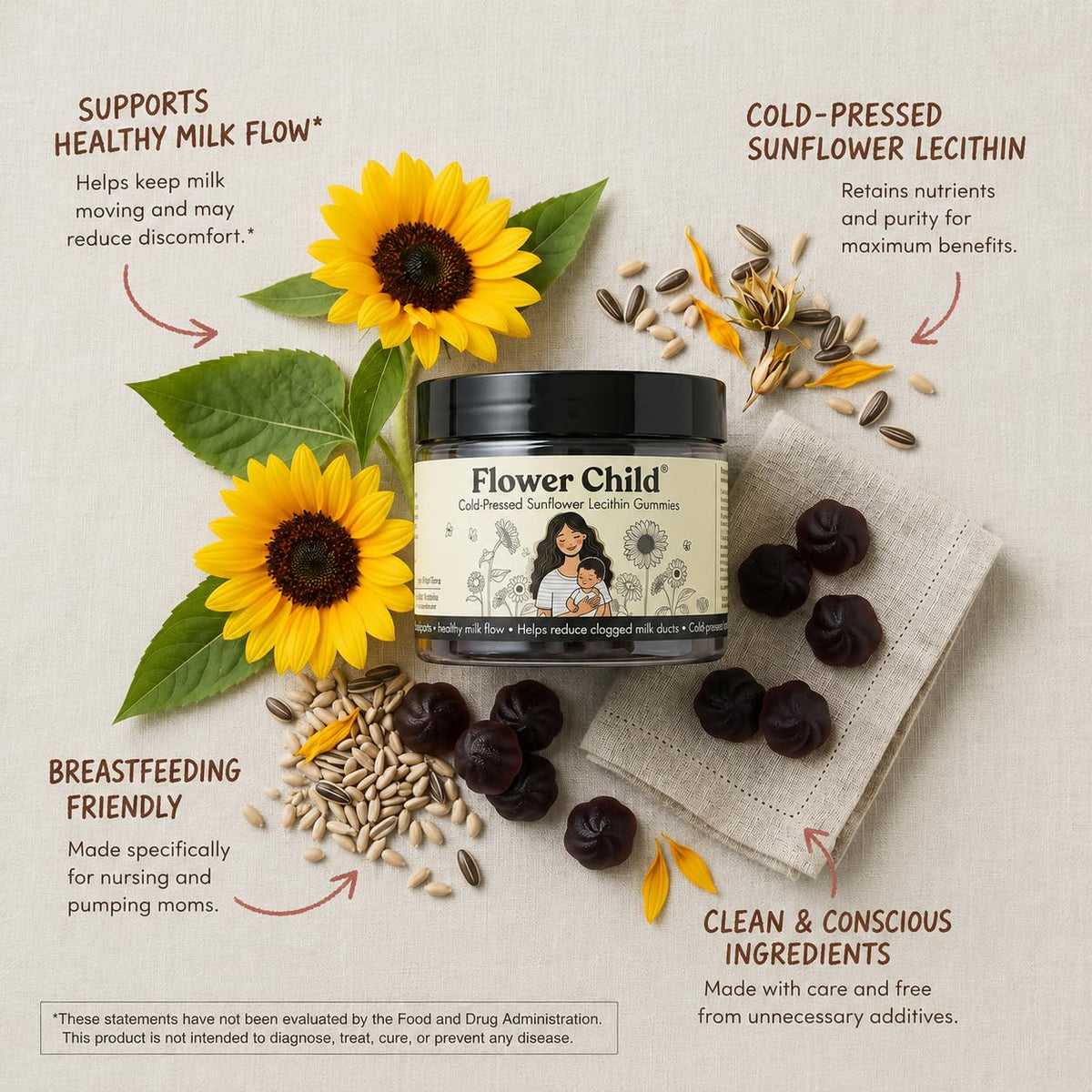 healthy fat source sunflower lecithin
