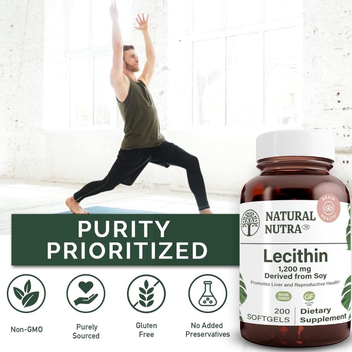 Healthy fats from Soy Lecithin