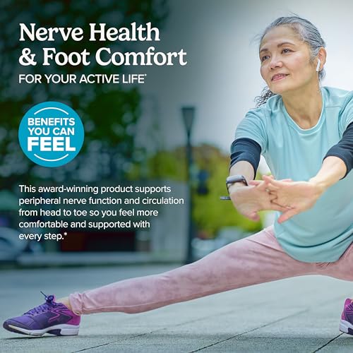 Healthy feet support with vitamin B12