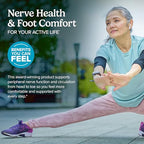 Healthy feet support with vitamin B12