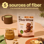 healthy fiber bites for gut health