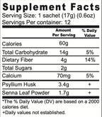 Healthy fiber drink for weight loss