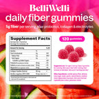 Healthy fiber gummies for gut health