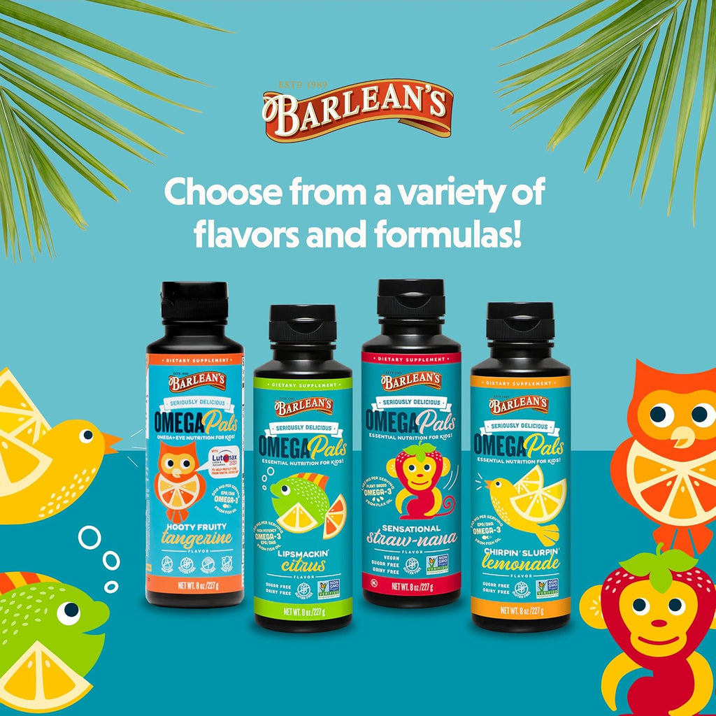 Healthy fish oil for growing kids
