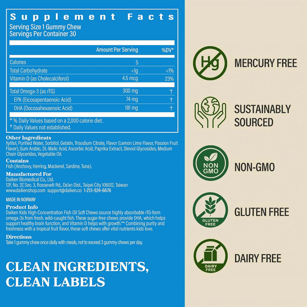healthy fish oil supplement for kids