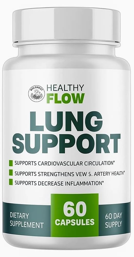 Healthy Flow Mullein lung support capsules