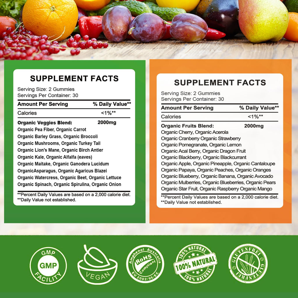 healthy fruit and veggie snacks