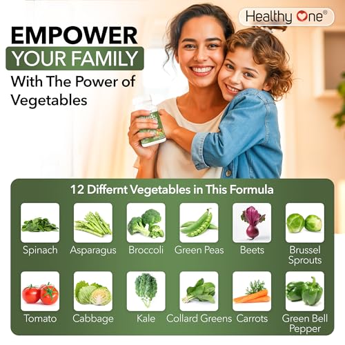 healthy fruits & veggies supplement blend