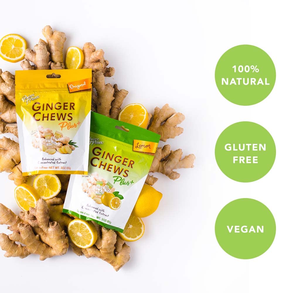 healthy ginger candy for nausea relief