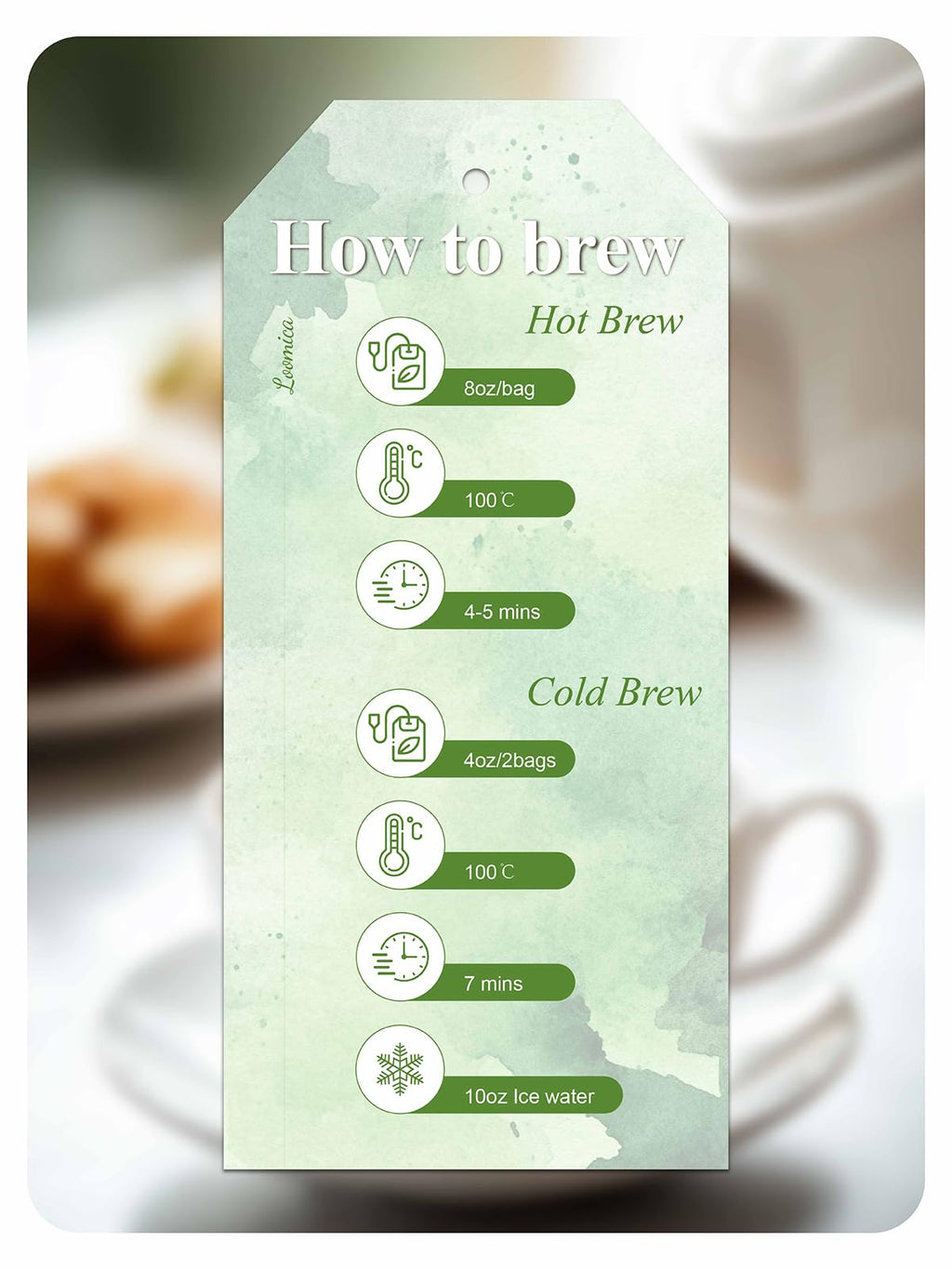 healthy ginger peach tea blend